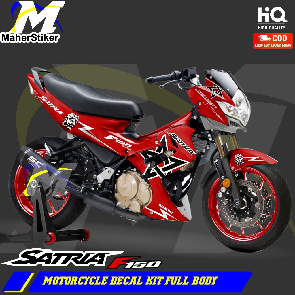 Jual Decal Full body Satria Fu Barong Motif Medusa | Shopee Indonesia