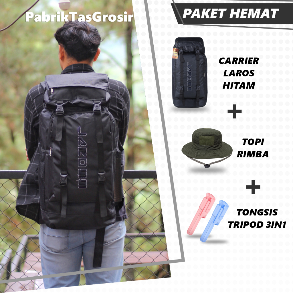 Jual Paket Tas Gunung Combo Hemat Ransel Backpack Tas Punggung Outdoor ...