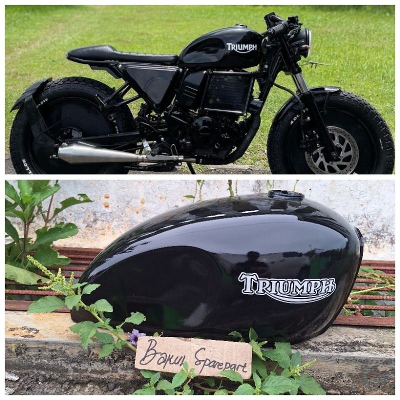 Jual Tangki Japstyle Tangki Triumph Custom Bobber Scrambler Bratstyle ...
