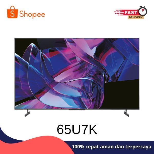 Jual HISENSE TV 65U7K ULED Mini LED 65 Inch 4K VIDAA OS Smart | Shopee ...