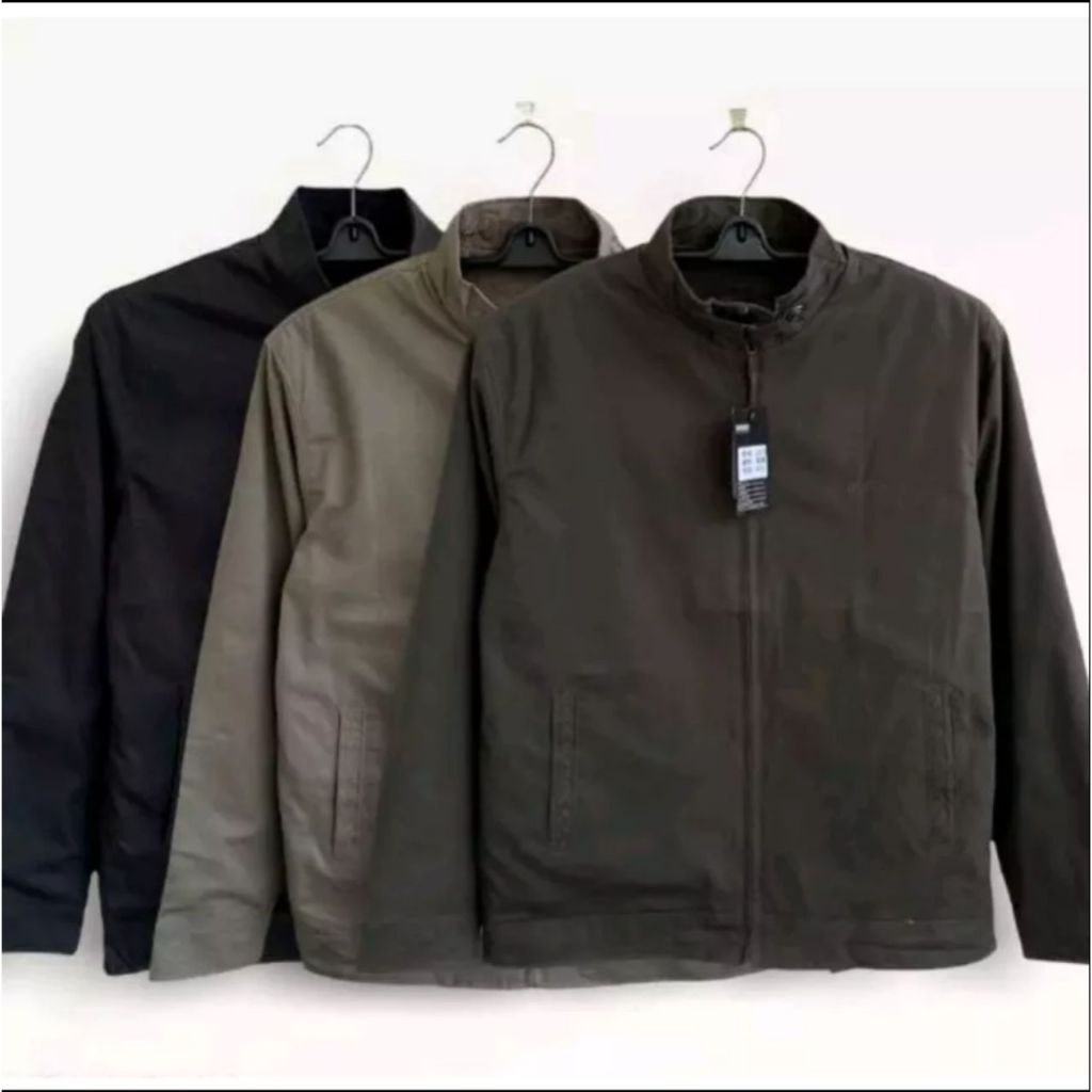 Jual Jaket Import Pria l Jacket Casual Pria Merk Boss l Jaket Bomber ...
