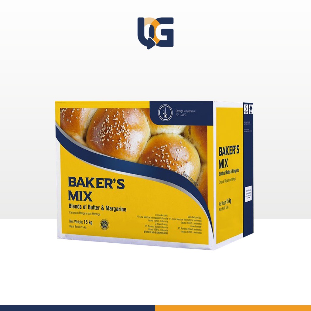 Jual 1 Dus Baker's Mix Anchor Butter Blends Campuran Margarin dan ...