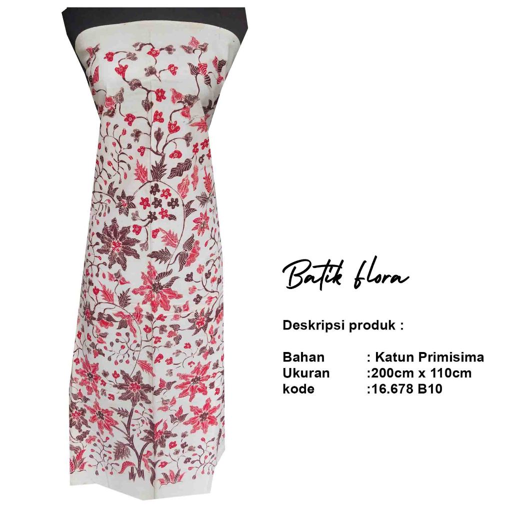 Jual batik tulis motif flora tumbuhan cantik - kain batik bisa untuk ...