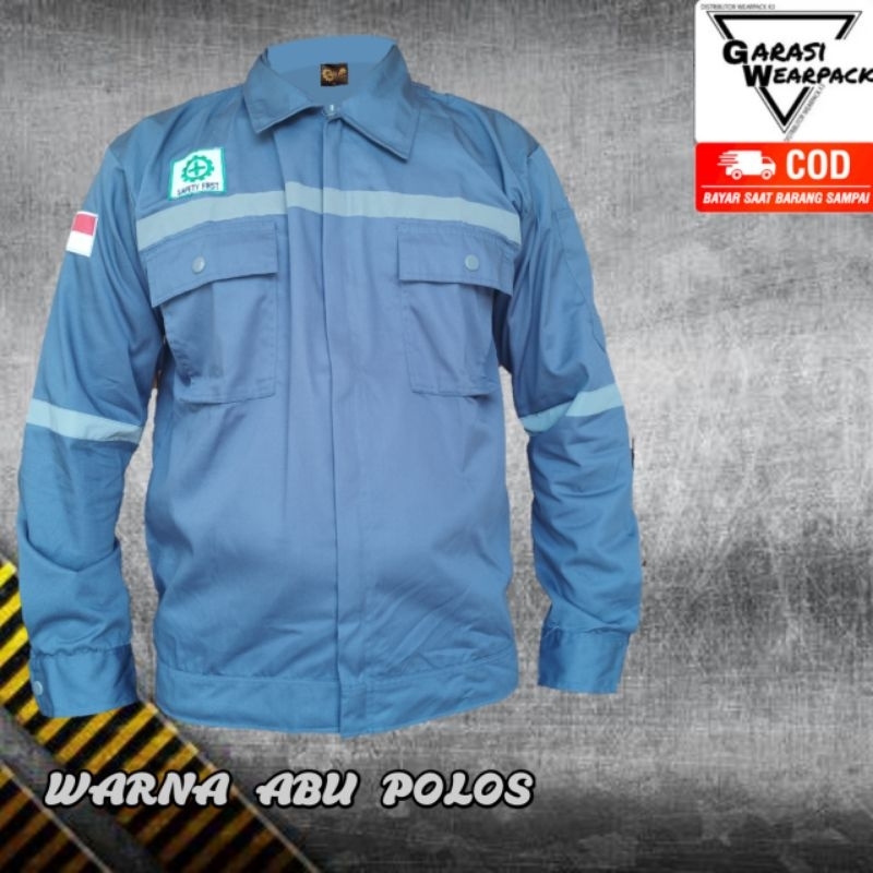 Jual Baju Wearpack atasan/ seragam kerja/ APD / K3/ safety first ...