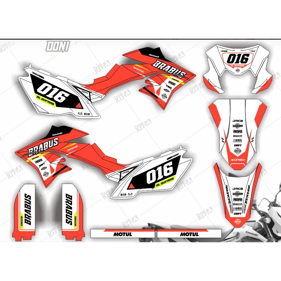 Jual Decal New Dtracker se stiker dtracker 150 stiker kawasaki dtracker ...