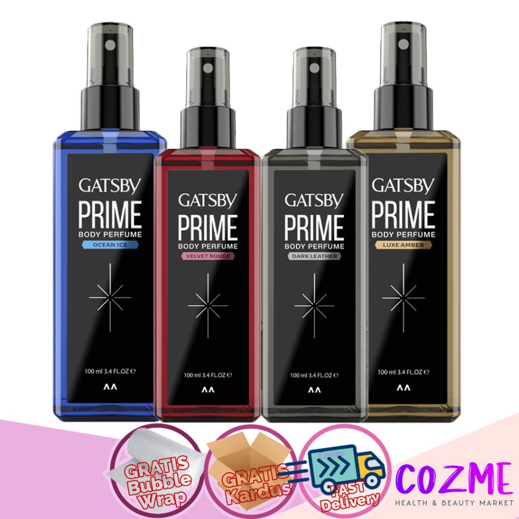 Jual GATSBY Prime Body Perfume 100mL | Shopee Indonesia