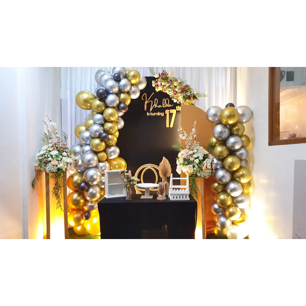 Jual (Shine Decor - Ultah) Backdrop Dekorasi Ulang Tahun Ultah Sweet ...