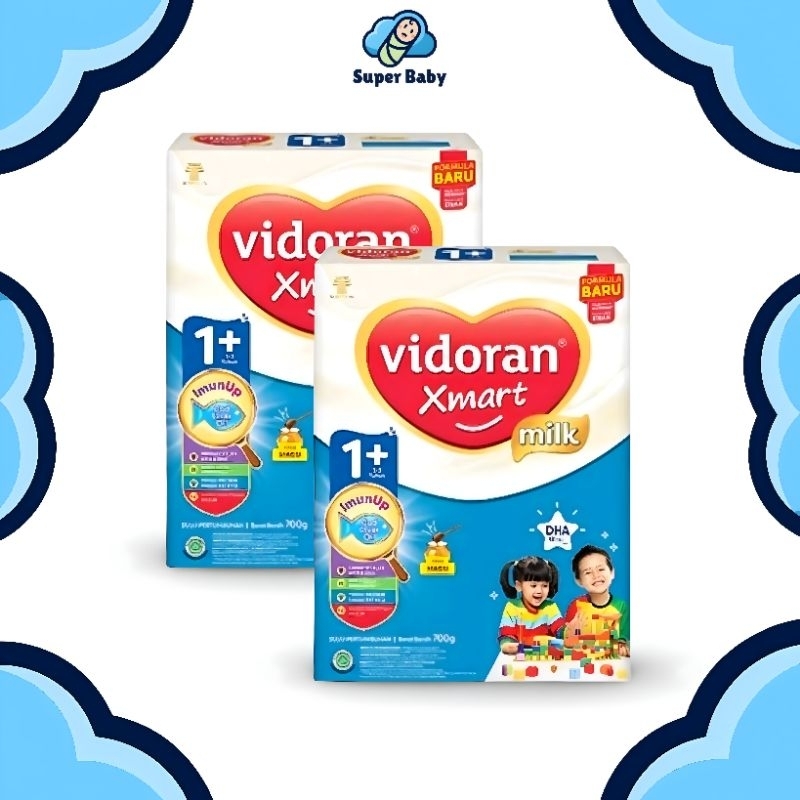 Jual SUSU BALITA VIDORAN XMART 1+ USIA 1-3 TAHUN 700gr | Shopee Indonesia