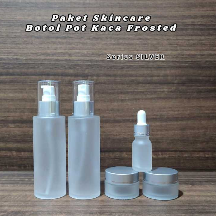 Jual Botol Skincare Kemasan Series Paket Wadah Tempat Kosmetik Wadah ...
