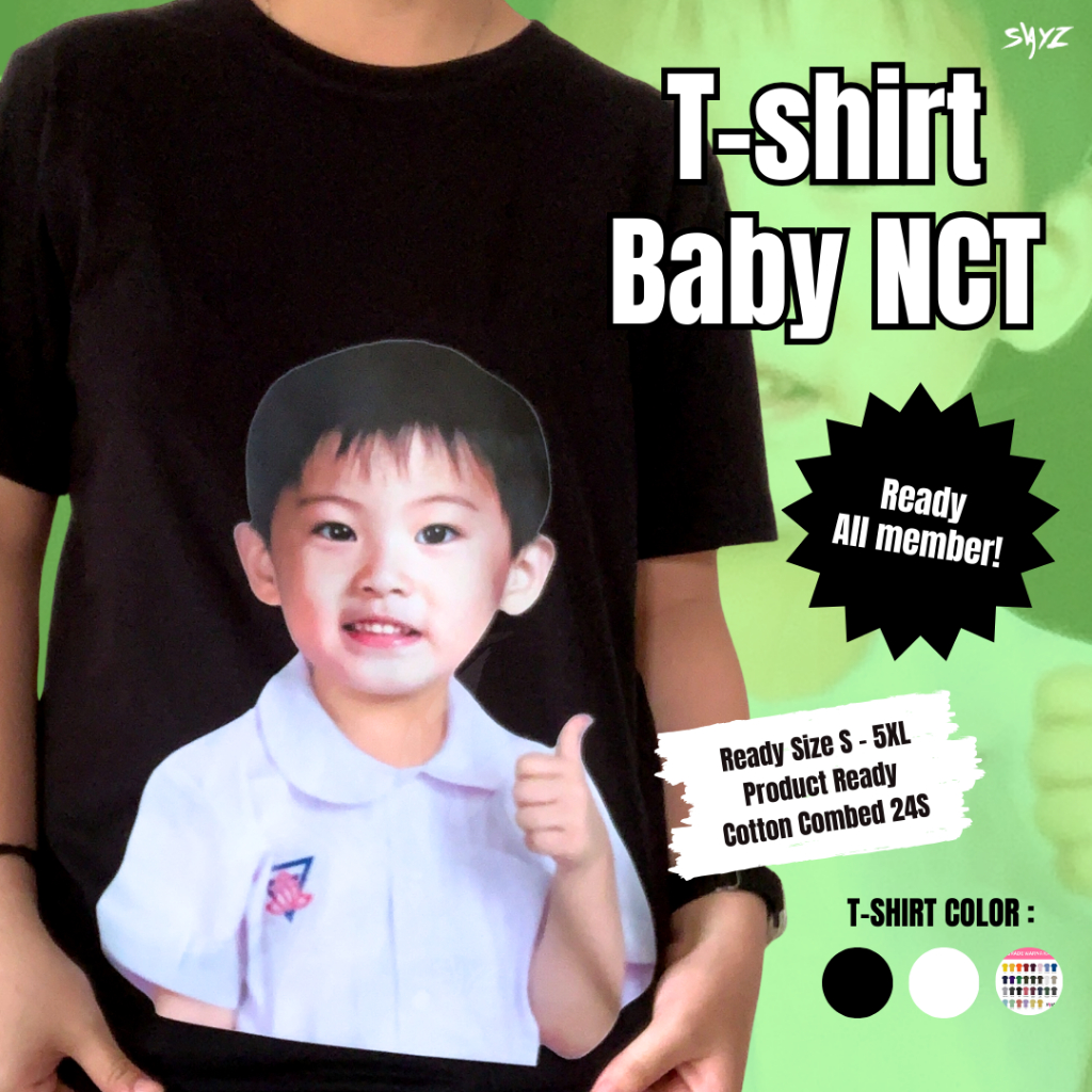Jual [ READY ] Kaos Baby NCT 127 All member | Doyoung Jaehyun Mark ...