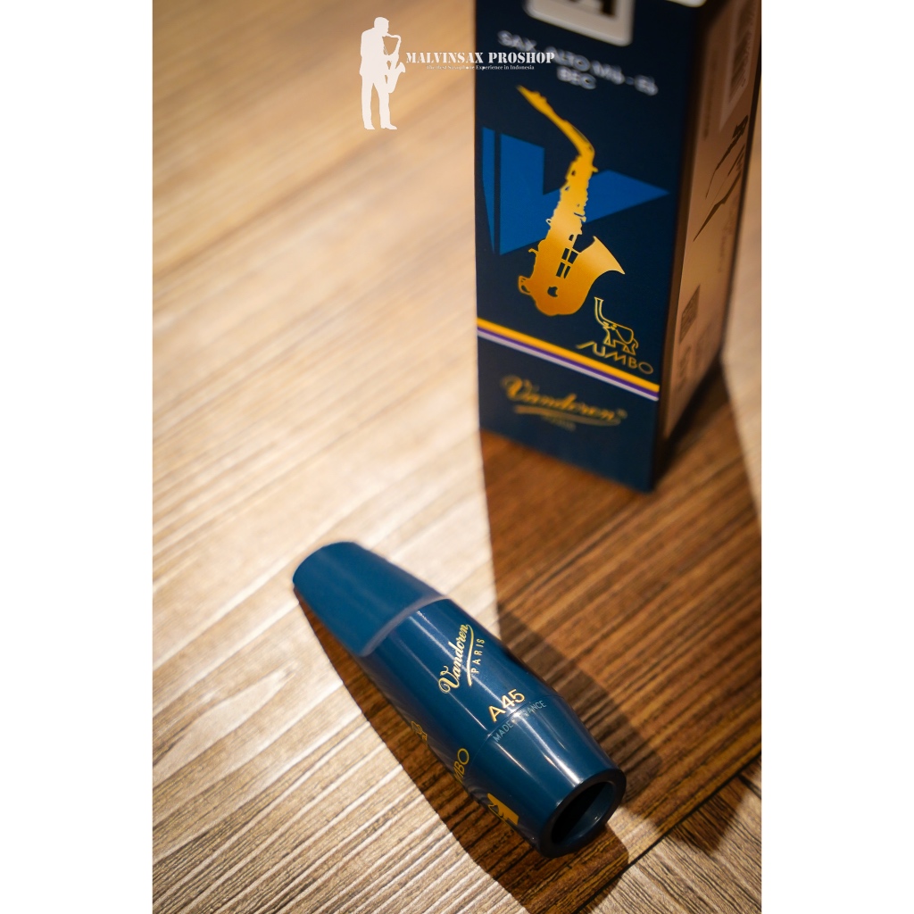 Jual Mouthpiece Vandoren Jumbo Java A45 Blue Ebonite Alto Saxophone ...