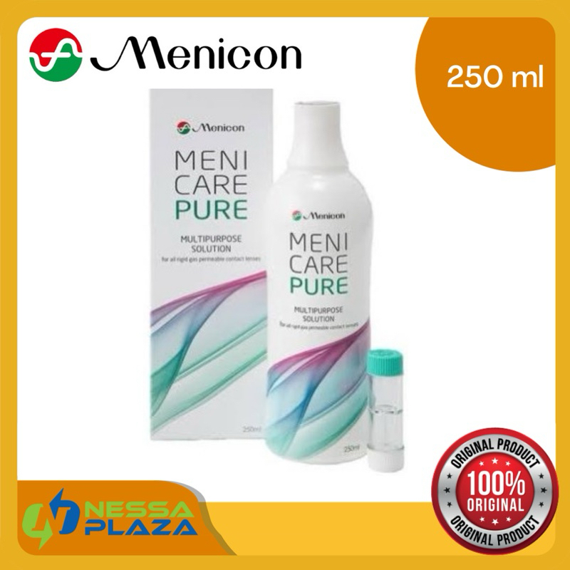Jual MENICON Menicare Pure Multipurpose Solution Hard Lens Contact Lens ...