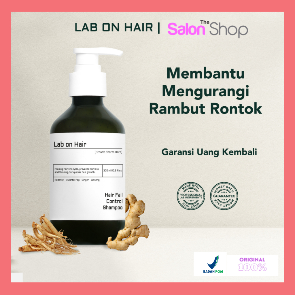 Jual Lab On Hair [ Anti Hair Fall Shampoo ] [ Ampoule Serum ] [ Scalp ...