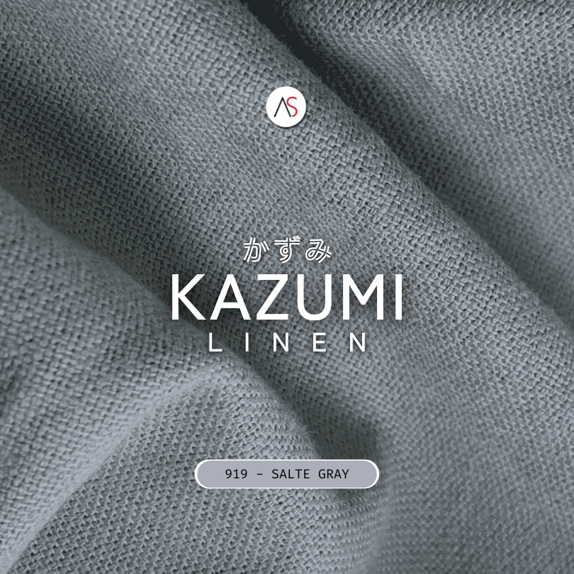 Jual Kain Kazumi/Fumiko linen Original japan construction harga per 0,5 ...