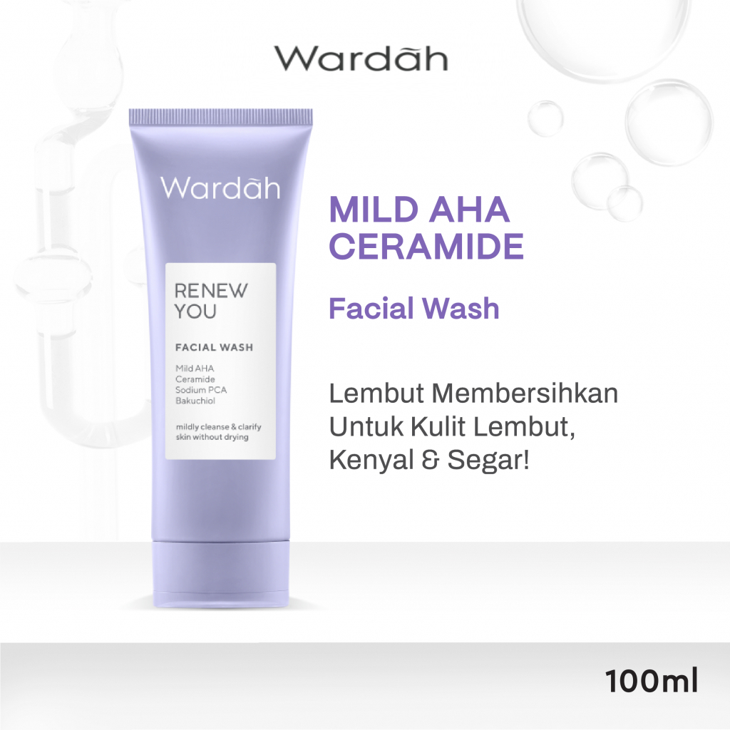 Jual Wardah Renew You Facial Wash 100 ml - pencuci wajah - face wash ...