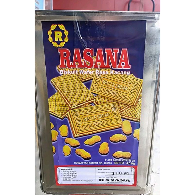 Jual Wafer Rasa Kacang 4,5kg | Shopee Indonesia