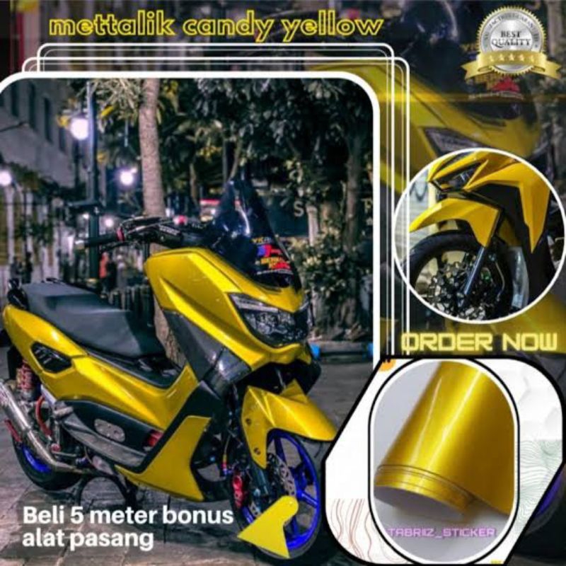 Jual Stiker Skotlet Vinyl Glossy / Doff Harga 1 Meter Lebar 45cm ...