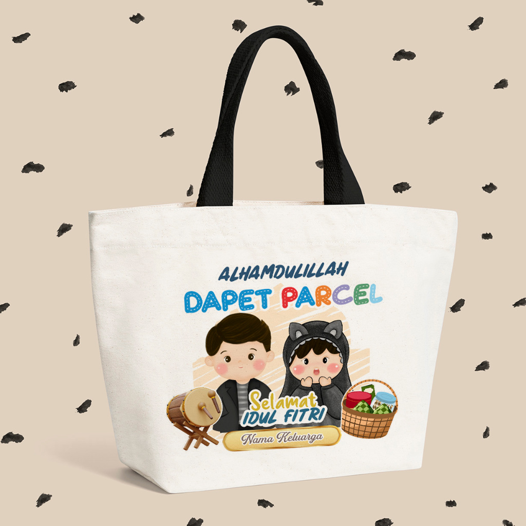 Jual Totebag custom / Tas souvenir/ Tas Ulang Tahun / Tas Birthday / Tas Nikah | Shopee Indonesia