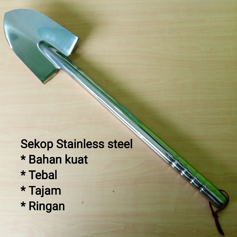 Jual Sekop Stainless steel, alat gali hunting metal detector, hobi ...