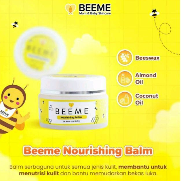Jual BEEME Nourishing Balm | Skincare Ibu Anak | Perawatan Kulit New ...