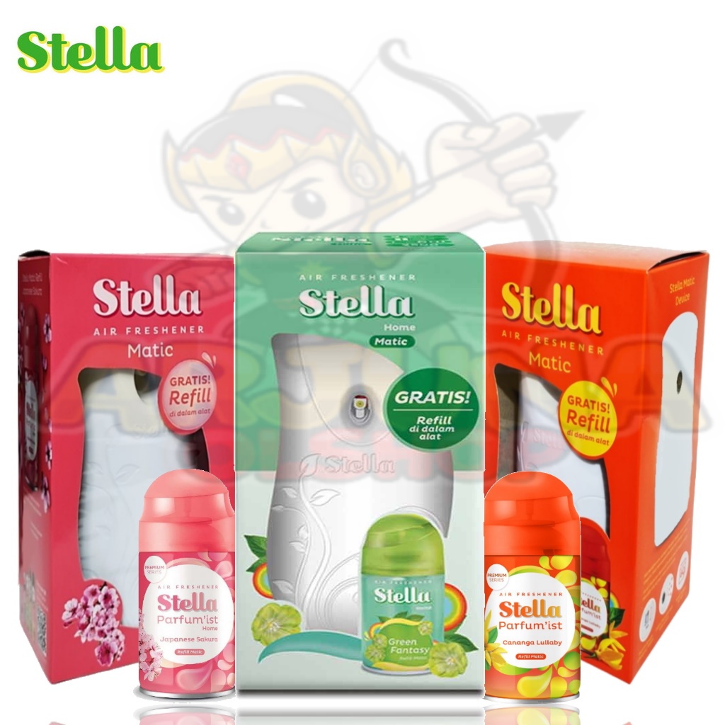 Jual STELLA Matic Box SET ALAT dan REFILL 160gr Sakura / Grenfantasi ...