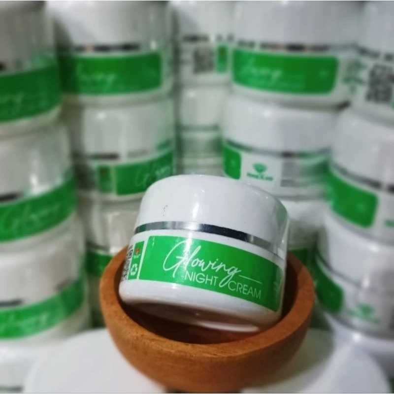 Jual MAXIE GLOWING NIGHT CREAM 12,5 gr (KEMASAN BARU CREAM FLEK MAXIE ...