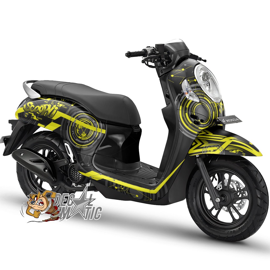 Jual Decal Scoopy Full body Scoopy Stiker full body Scoopy FI 2012 ...