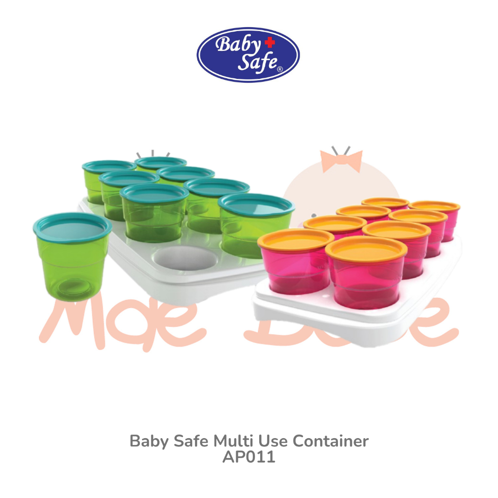 Jual Baby Safe Multi Use Container Tempat Penyimpanan Makanan MPASI ...