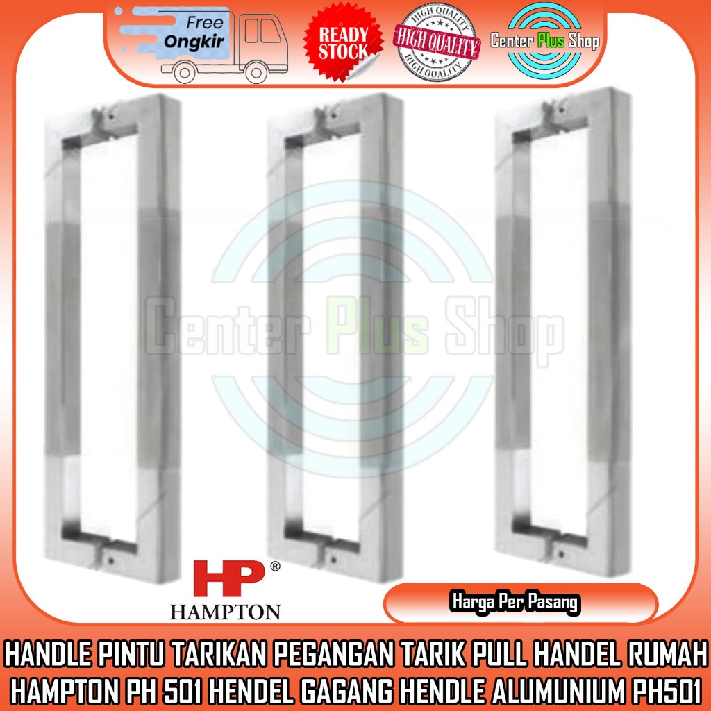 Jual TARIKAN PINTU ALUMUNIUM PULL HANDEL HAMPTON PH SQ 501 HANDLE ...