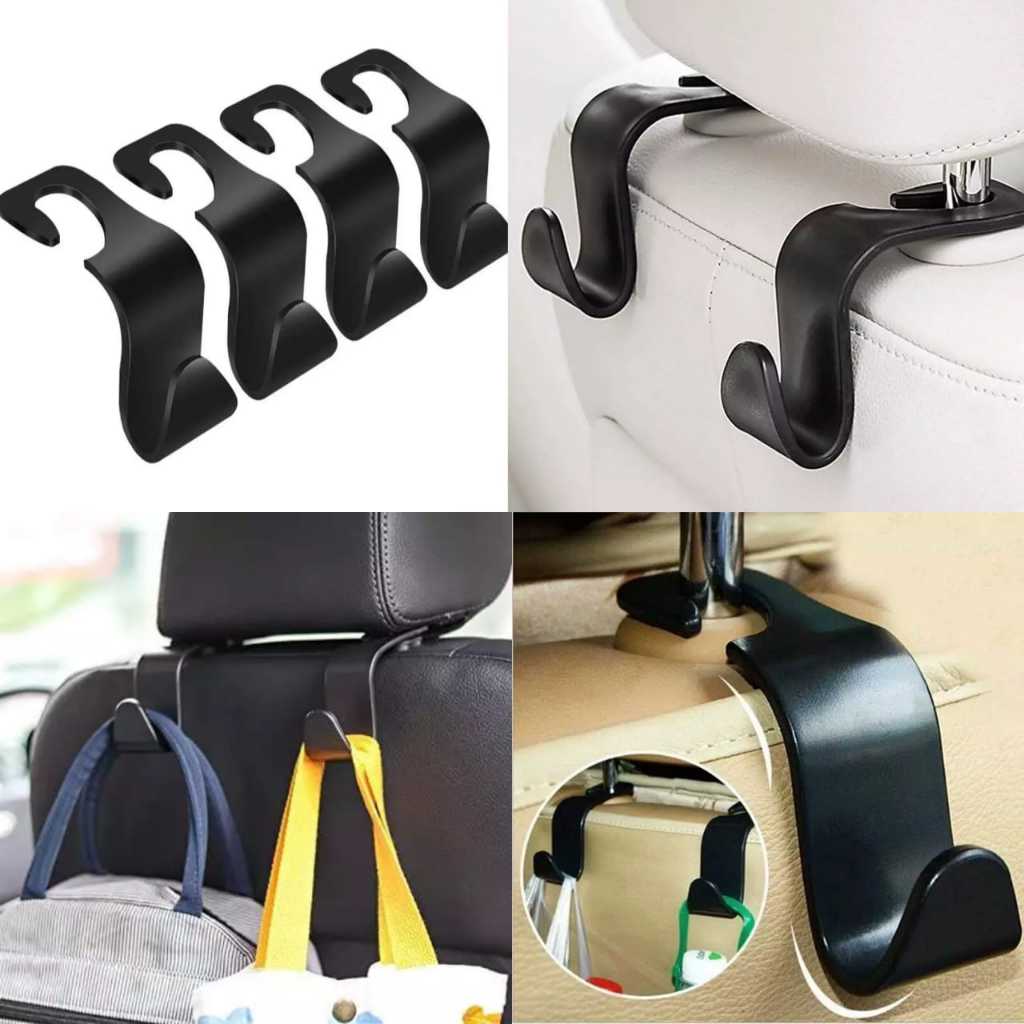Jual Car Headrest Hook Hanger Holder Gantungan Barang Mobil Multifungsi ...