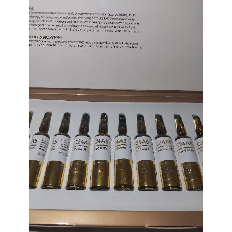 Jual SLC GOLD 10ML CHROMOSOME BOX | Shopee Indonesia