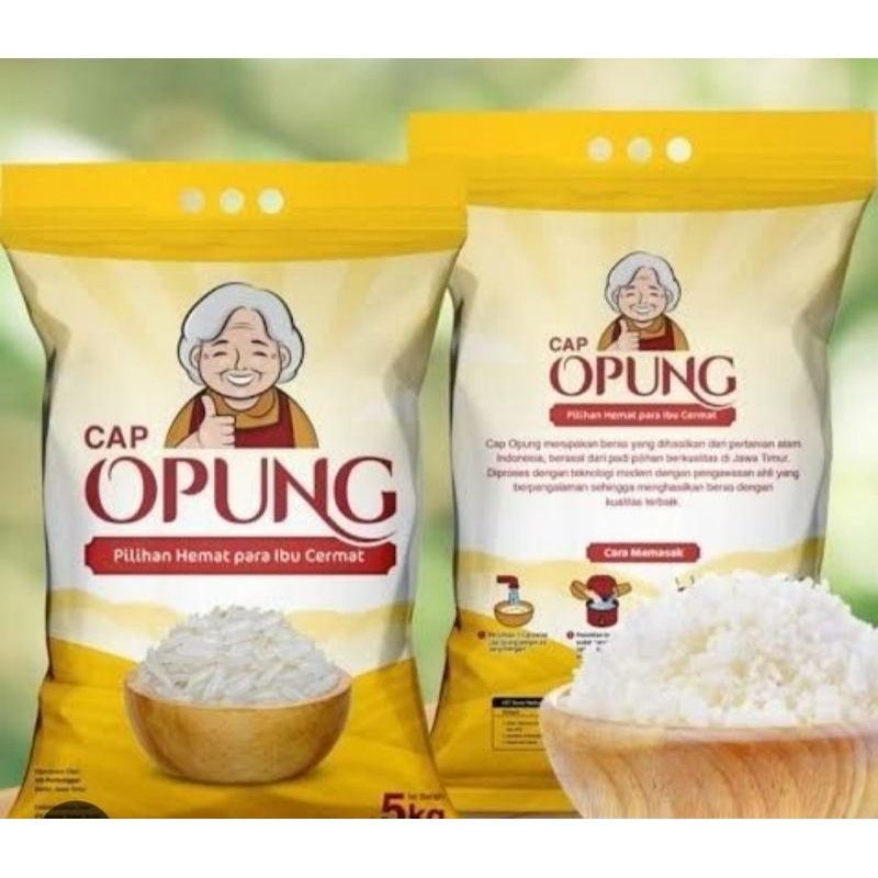 Jual Promo Beras Opung beras 5 kg. . beras enak punel | Shopee Indonesia