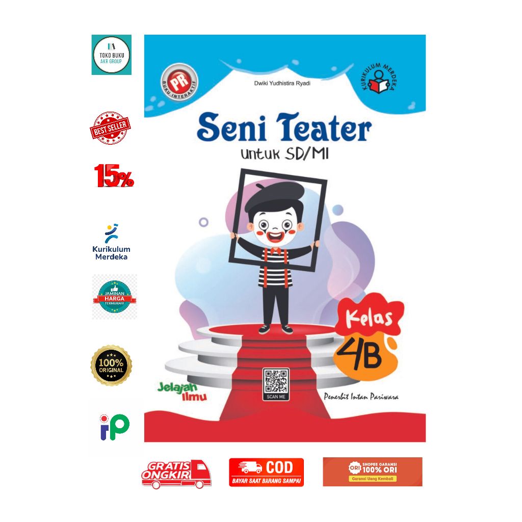 Jual Buku Pr/Lks Kurmer SD Kelas 4 Semester 1 & 2 KURIKULUM MERDEKA Intan pariwara Tahun 2024 ...