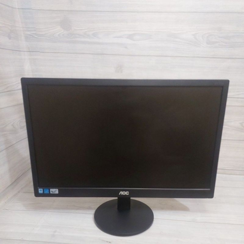 Jual LED monitor 19 in wide AOC type E970w mulus | Shopee Indonesia