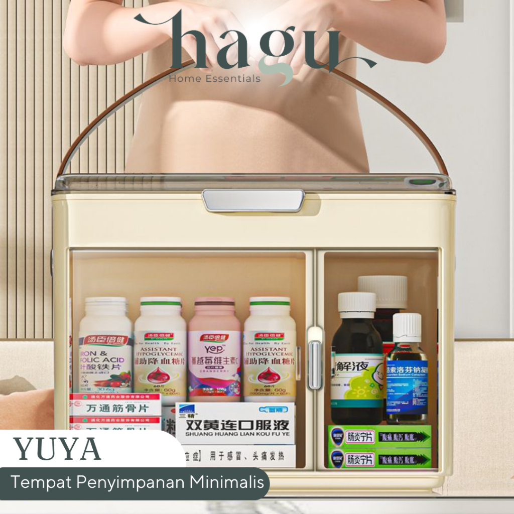 Jual HAGU - YUYA Wadah Simpan P3K Serbaguna Kotak Obat Obatan Tingkat ...