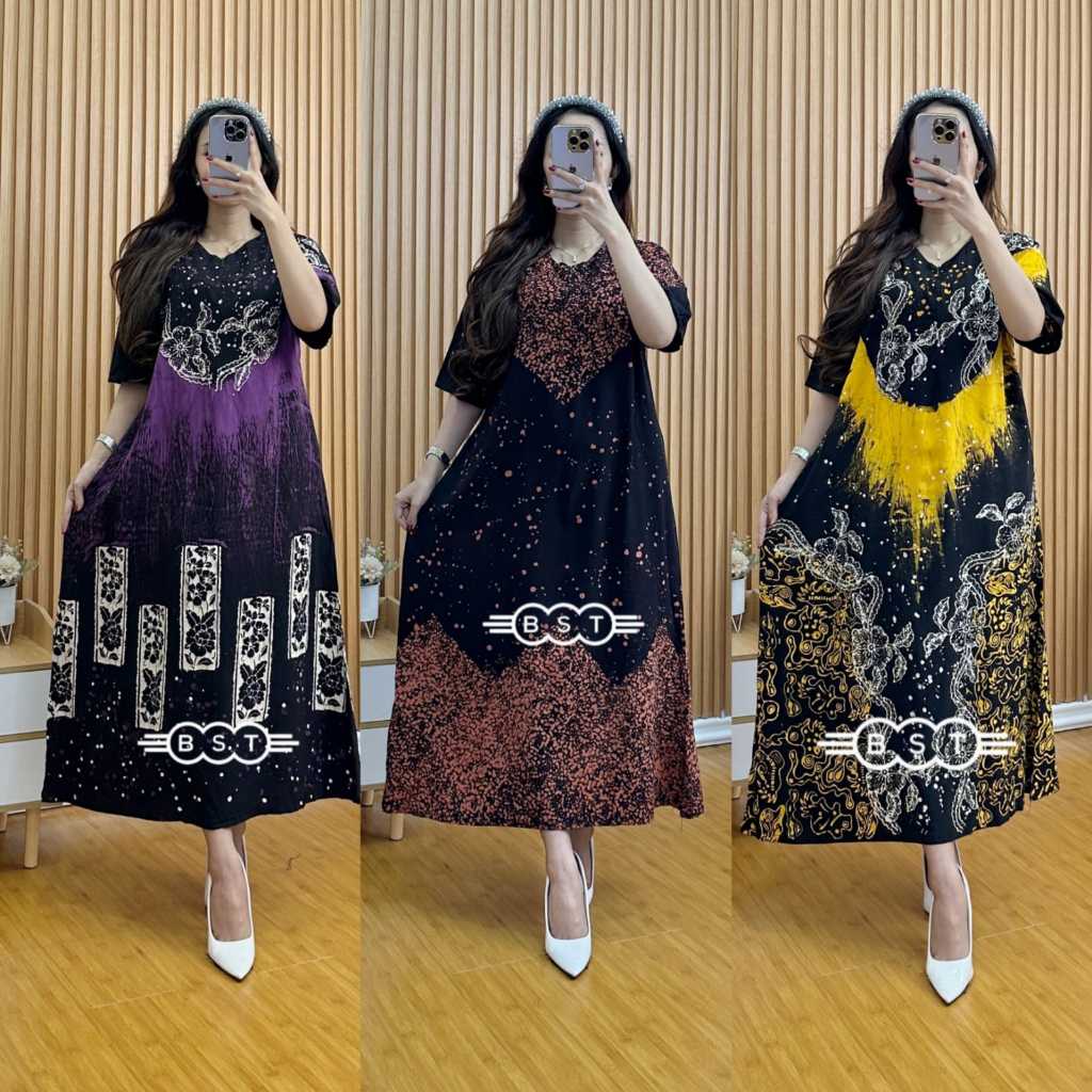 Jual Daster Cap Malaman - Daster Cap Abstrak Model Baru Kekinian ...