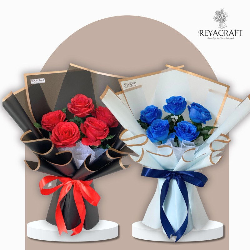 Jual REYACRAFT Buket Bunga Rose | Buket Valentine l Buket Bunga Wisuda ...
