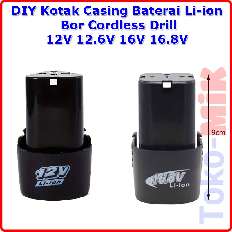 Jual Casing Tempat Kotak Box Baterai 18650 Li-ion Lithium Bor Cordless ...