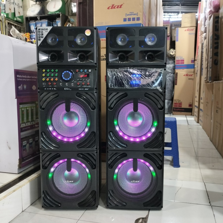 Jual SPEAKER AKTIF DAT MGM 722 / MGM722 2 X 12 INCH SEPASANG DOUBLE ...