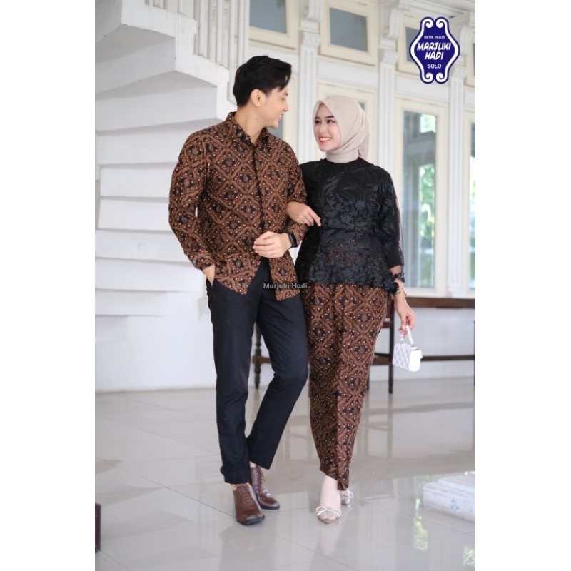 Jual Jarik Instan Wiru Couple Kemeja Motif Sido Luhur Kantil Dagel ...