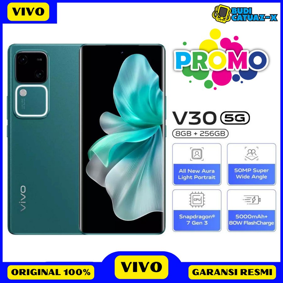 Jual VIVO V30 5G RAM 8GB - 256GB GARANSI RESMI BY VIVO | Shopee Indonesia