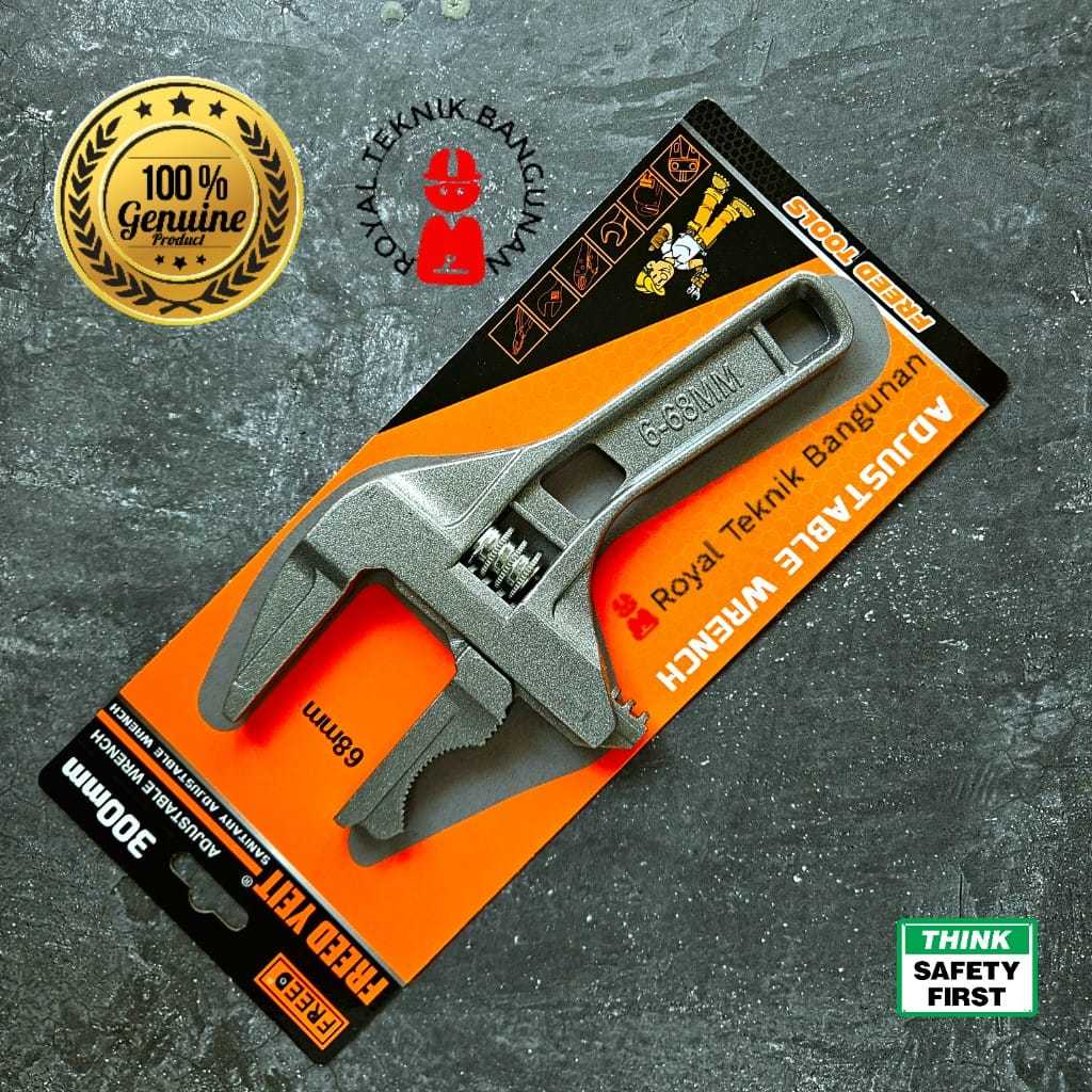 Jual Kunci Inggris Universal 6-68mm 2 Fungsi Serbaguna / Kunci Pas Ring ...