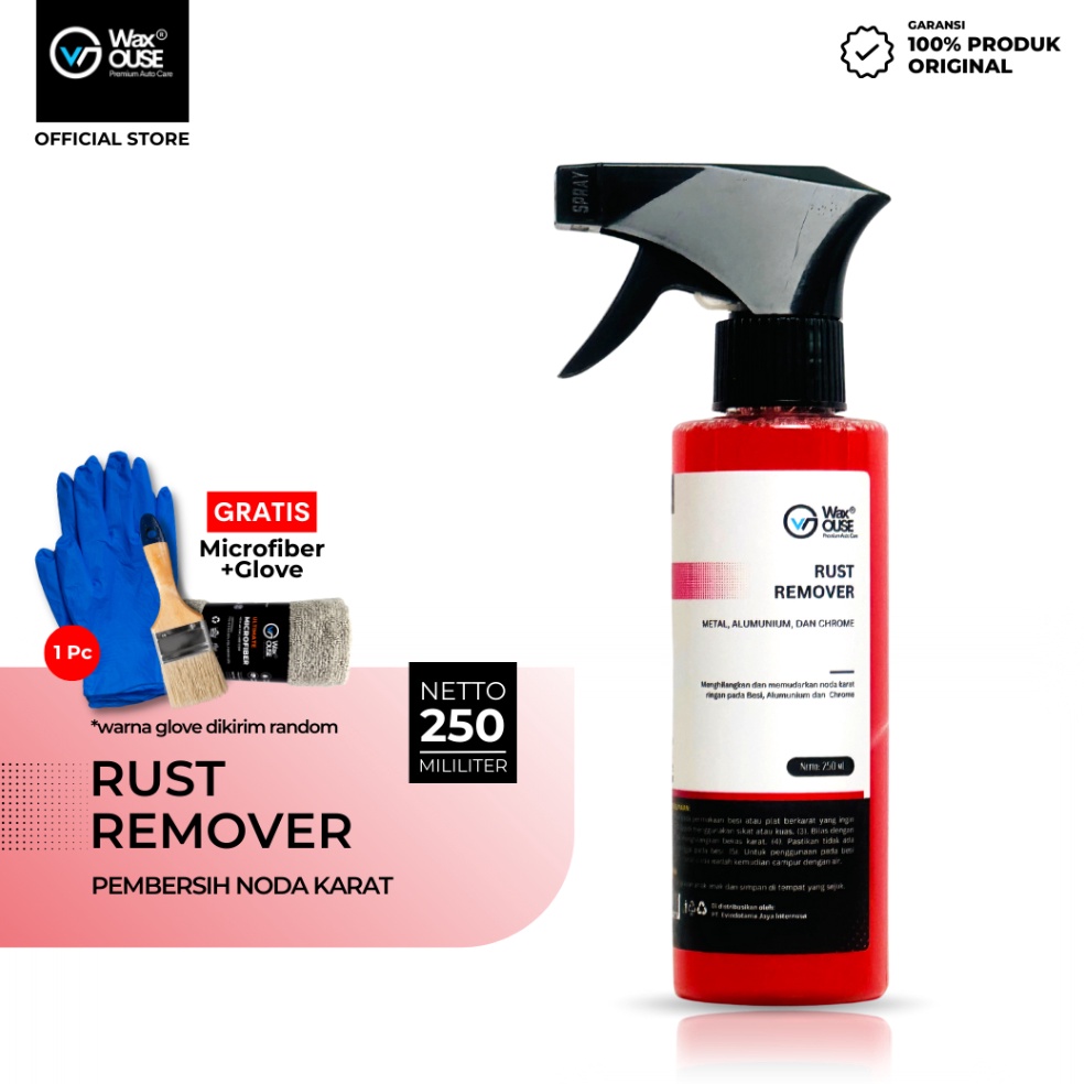 Jual Harga Bersahabat Waxouse Rust Remover Penghilang Karat Cairan Pembersih Karat Besi Karat ...