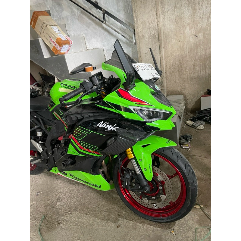 Jual winglet side downforce carbon kevlar luar dalam kawasaki zx25r ...
