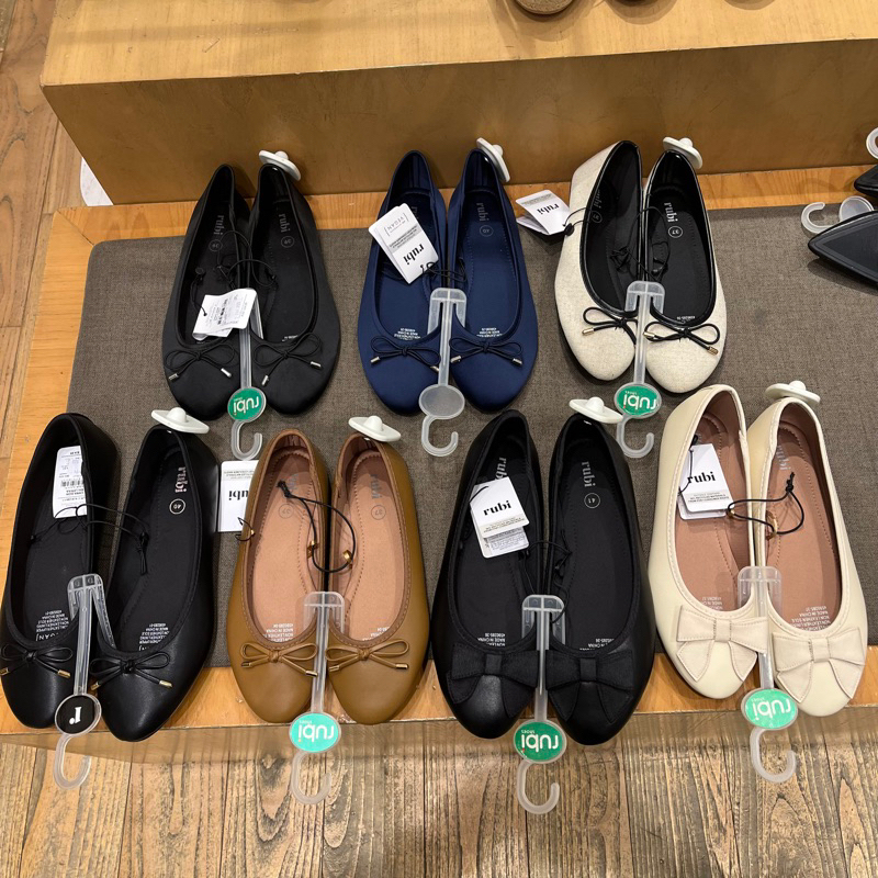 Jual Flatshoes Emma bow ballerina rubi sale | Shopee Indonesia