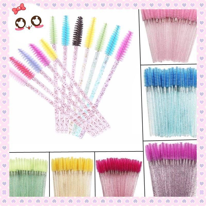 Jual [ 1 Pack 50 Pcs ] Maskara Wand Glitter Isi 50 Pcs / Sisir Alis ...