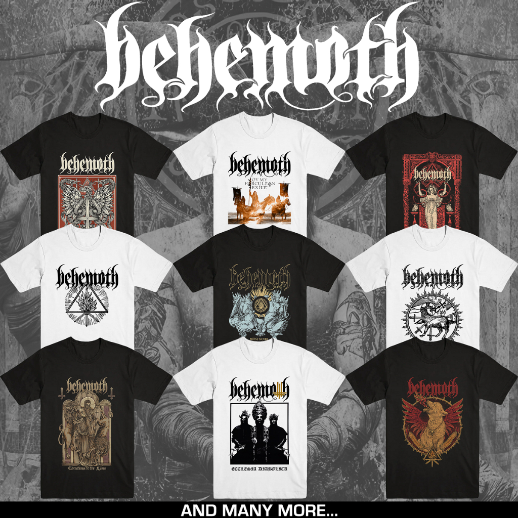 Jual BEHEMOTH | T-SHIRT BAND | BLACK DEATH METAL | MERCHANDISE | Shopee ...