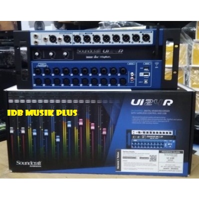 Jual Mixer Digital 24 Ch Soundcraft Ui24R Ui 24R Ui24 Original | Shopee ...