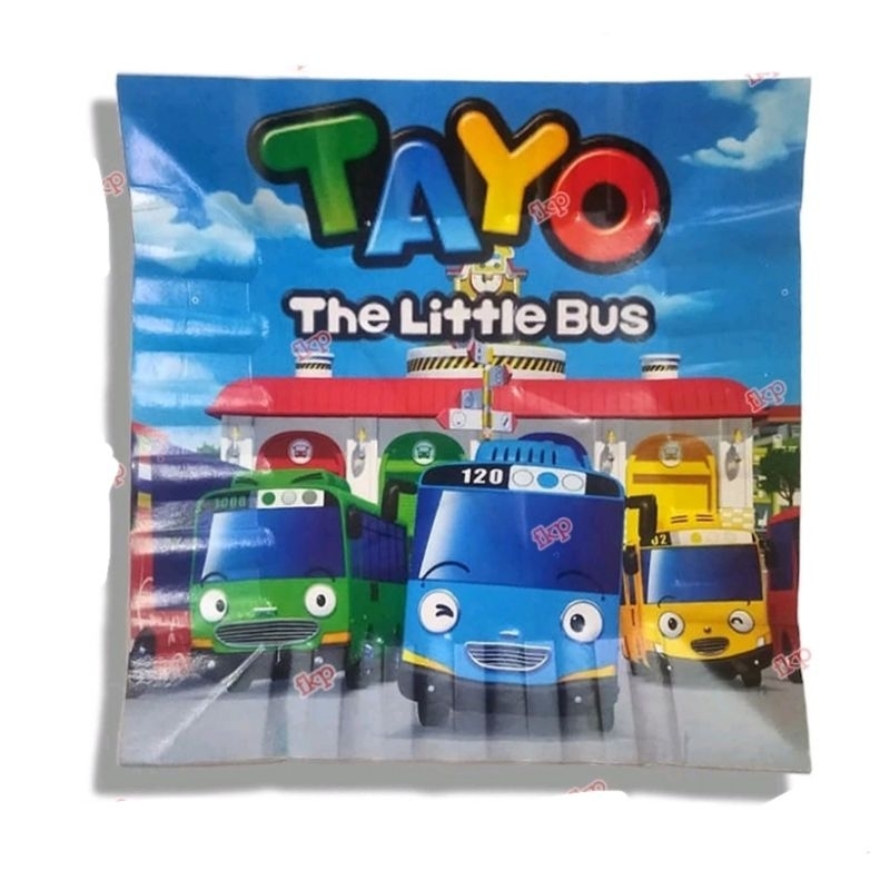 Jual Piring kertas TAYO piring snack ultah piring kue ulang tahun TAYO ...