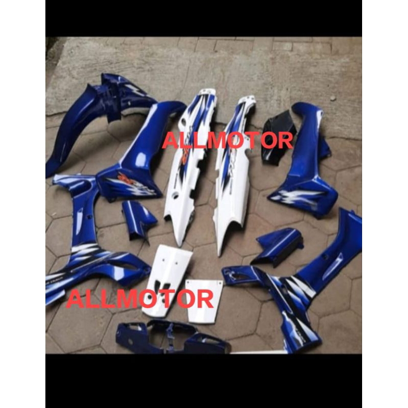 Jual Cover Body Fizr F1zr Milenium Biru Putih Full Set Halus Cover Bodi ...